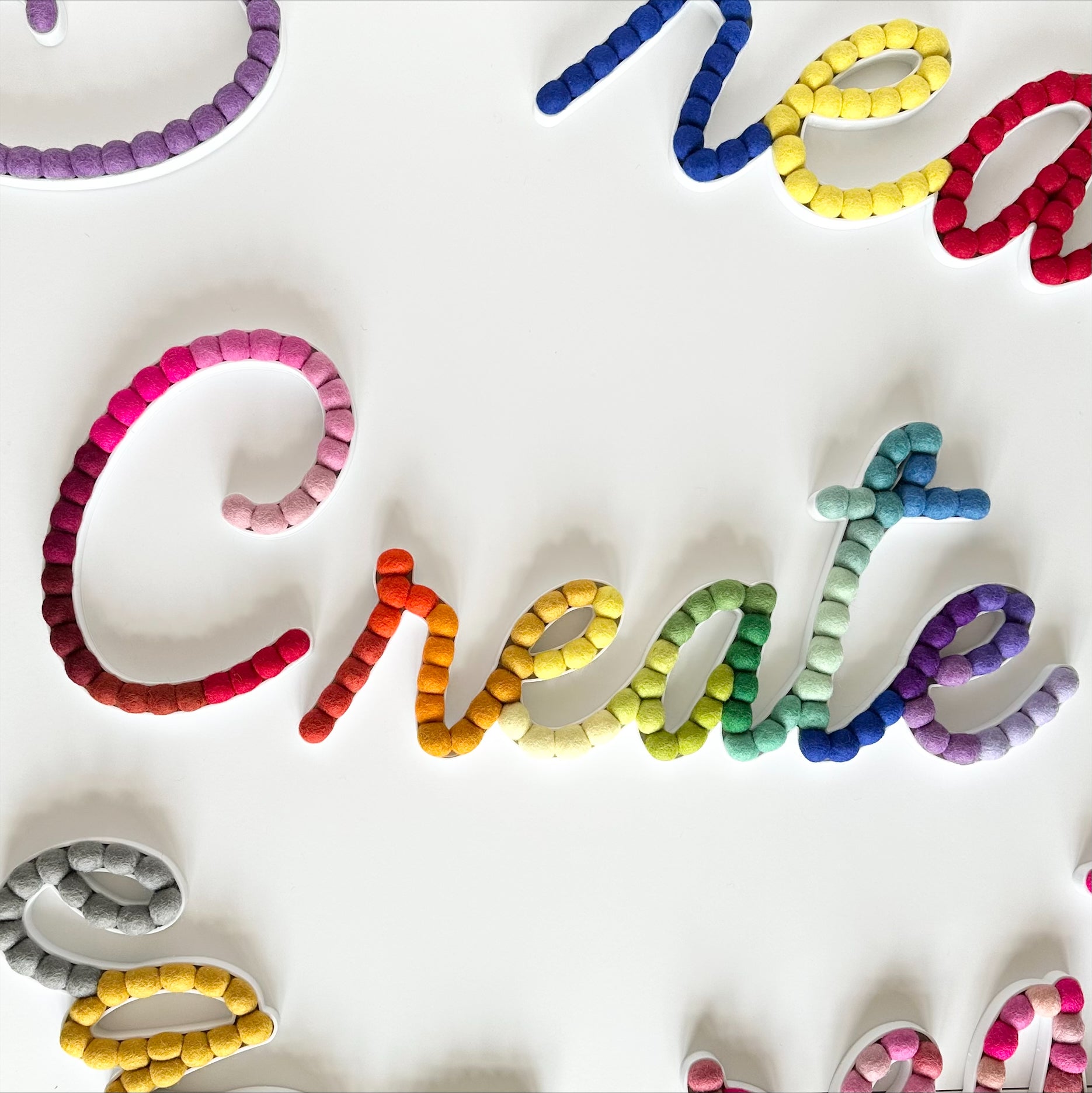 Cursive Words – Wool Jamboree
